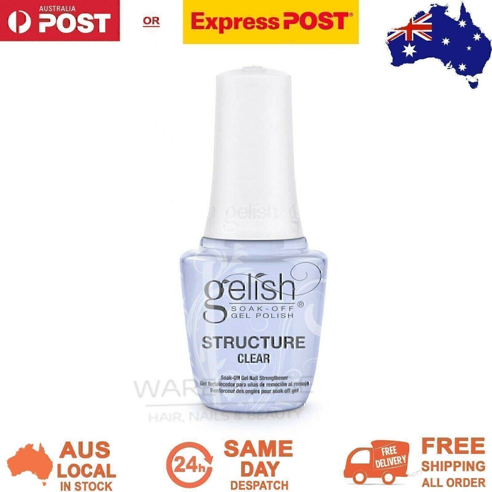 Harmony Gelish Structure Gel Brush On Strengthen Nail Polish - Clear 15ml