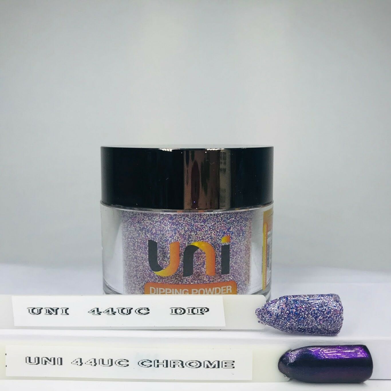 UNI 3 in 1 Chrome Stardust SNS Gelish Dip Dipping Powder Nail Color 59g ...